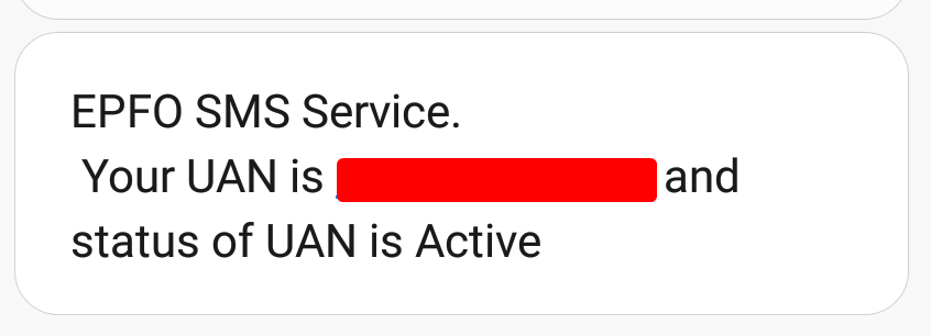 How to know or get your UAN number?