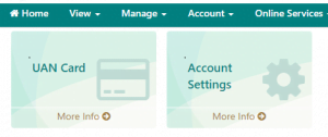 How to change Password for the UAN portal