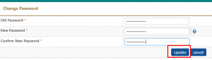 How to change Password for the UAN portal
