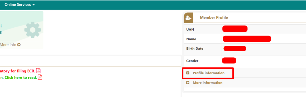 UAN Aadhaar Linking & Verification in PF Member portal – EPF Guide