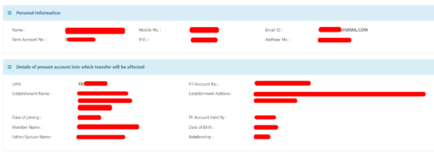 Online PF Transfer from one company to another – Process, Rules & Claim ...
