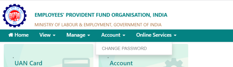 UAN Login Portal | EPFO Member
