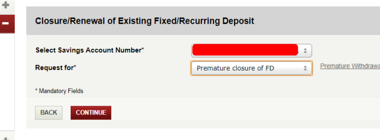 Closing OverDraft facility in ICICI Bank Online (Updated) – EPF Guide