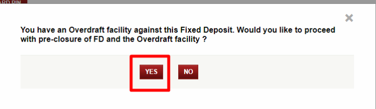 Closing OverDraft facility in ICICI Bank Online (Updated)