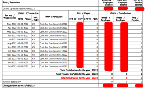 PF Member Passbook - Login, Check Balance & Download Passbook
