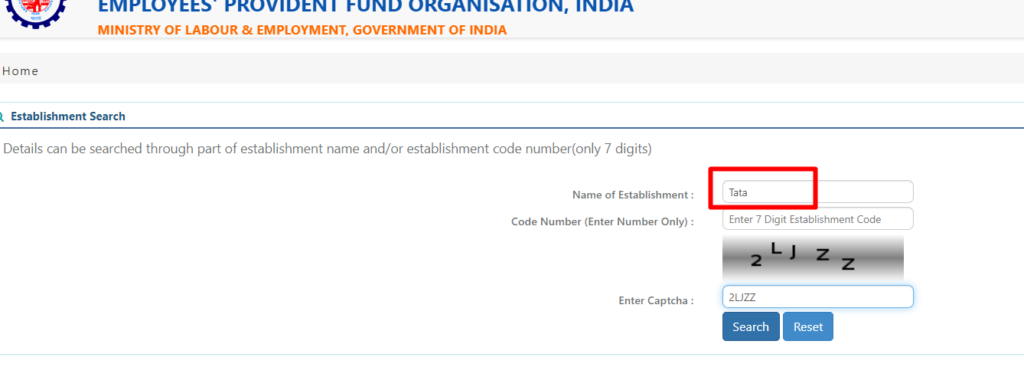 PF Establishments: Find PF Code & Details Instantly (2024 Guide) – EPF ...