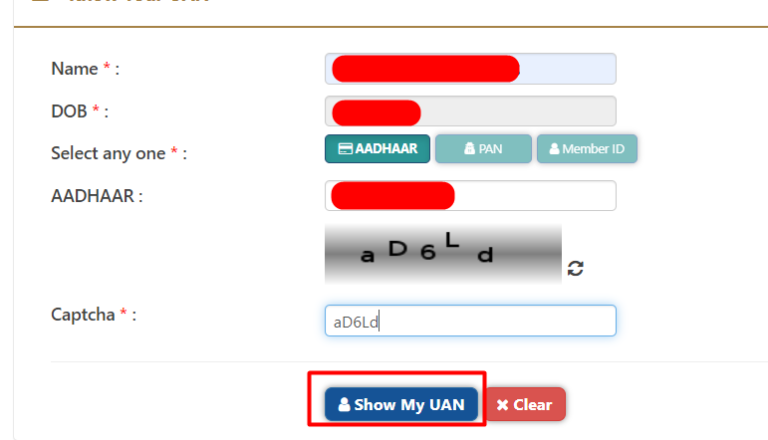 Know your PF UAN number Online – EPF Guide